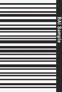 BAi Barcode Decals Stickers